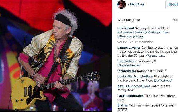 Keith Richards filmó el viaje en la Autopista rumbo a la Ciudad