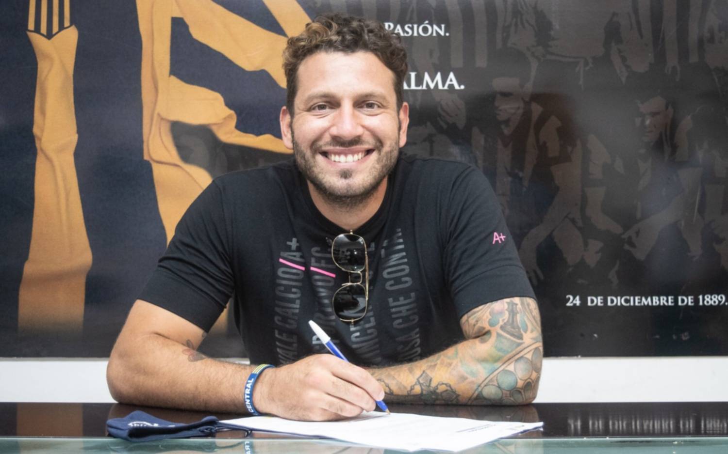 Es oficial: Rosario Central presentó a Jorge Broun como refuerzo