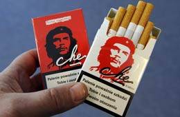 Polémica por cigarrillos del Che