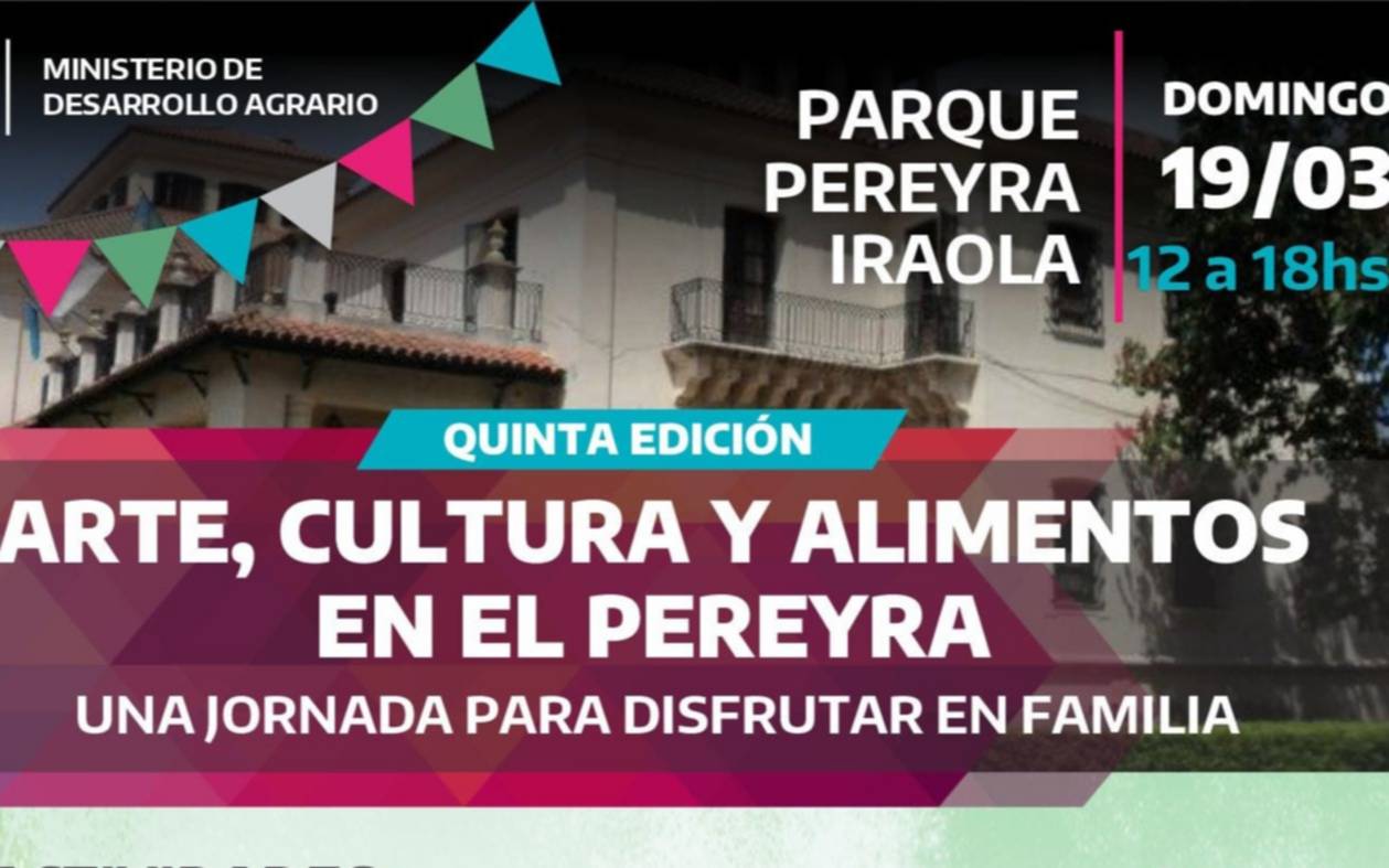 “Arte, Cultura y Alimentos” en el Parque Pereyra Iraola