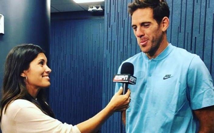 ¿Del Potro tiene nueva novia? Rumores de romance con una periodista ...