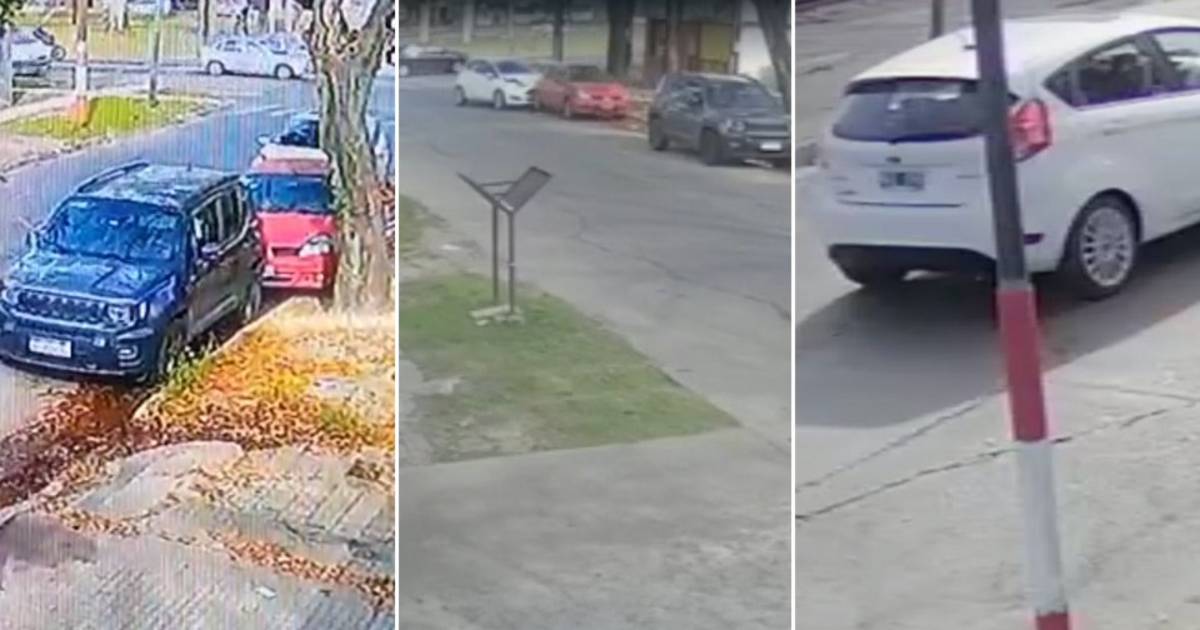 Buscan a un conductor que chocó a dos autos estacionados y se escapó en ...