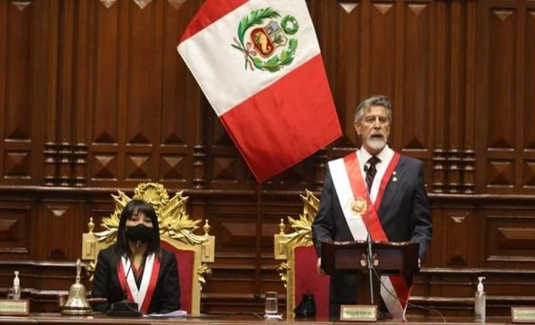 Perú Sagasti Juró En El Congreso Y Asumió Como Nuevo Presidente El Mundo