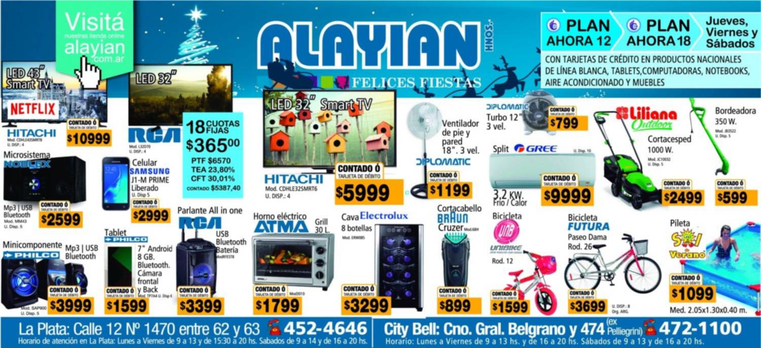 Alayian hnos. con precios líderes y renovadas ofertas - Marcas y Tendencias